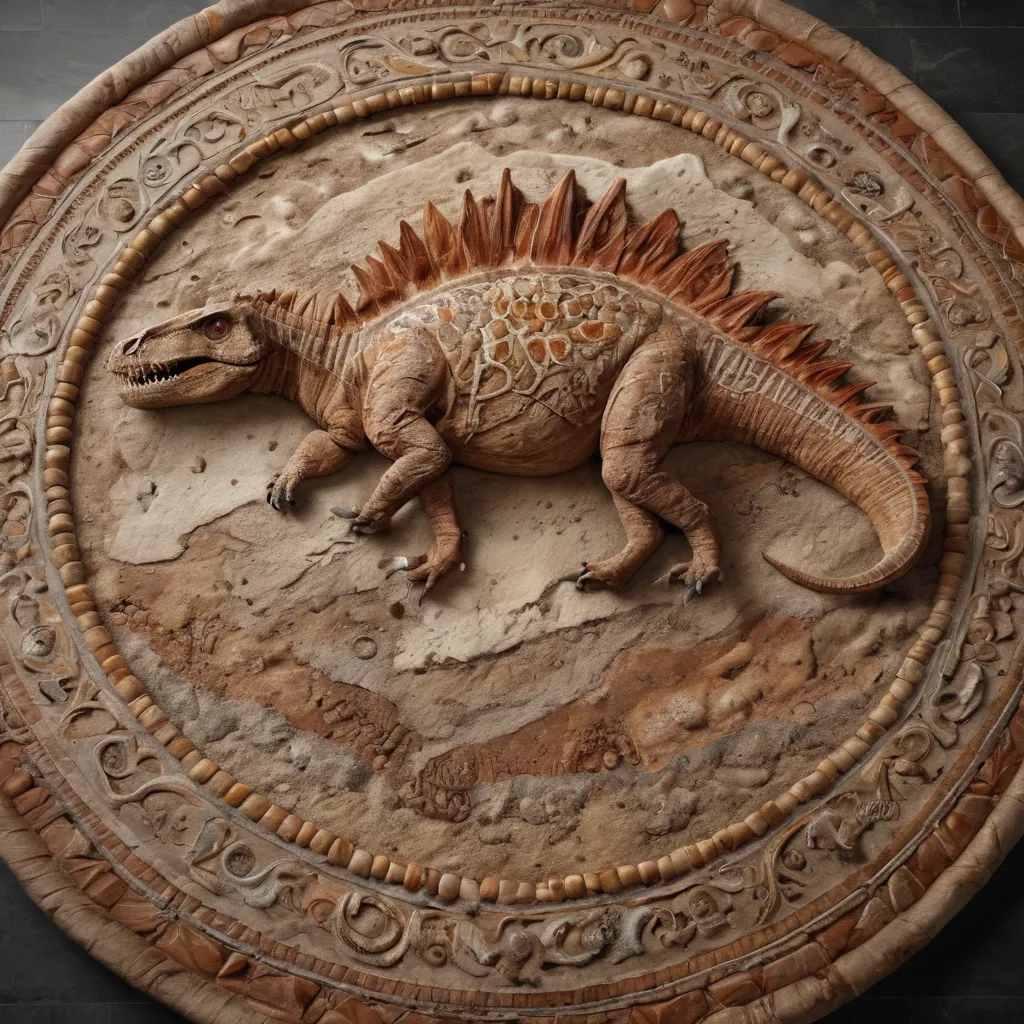 Dinosaur Fossil Rugs: A Unique Blend of Art and Paleontology