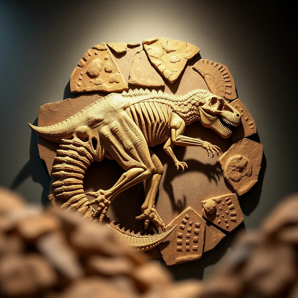 Dinosaur Fossil Wall Art: Merging Science with Design