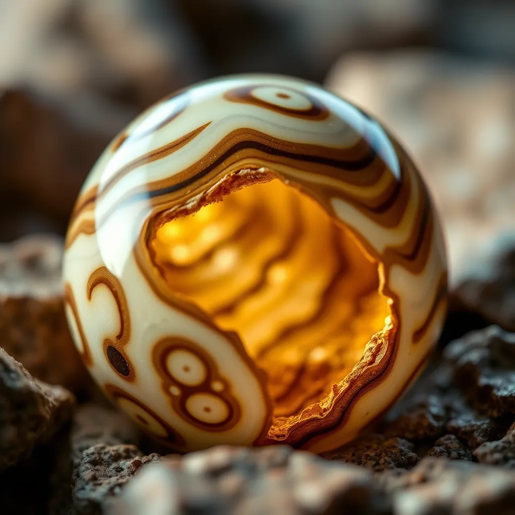 Exploring Polished Rock Eggs: Nature's Geologic Marvels