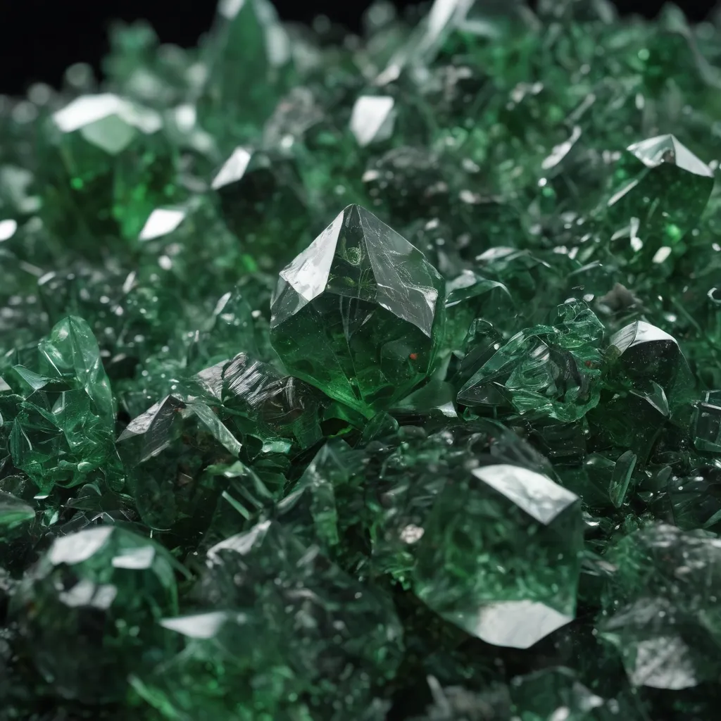 Exploring the Intricacies of Green Crystals