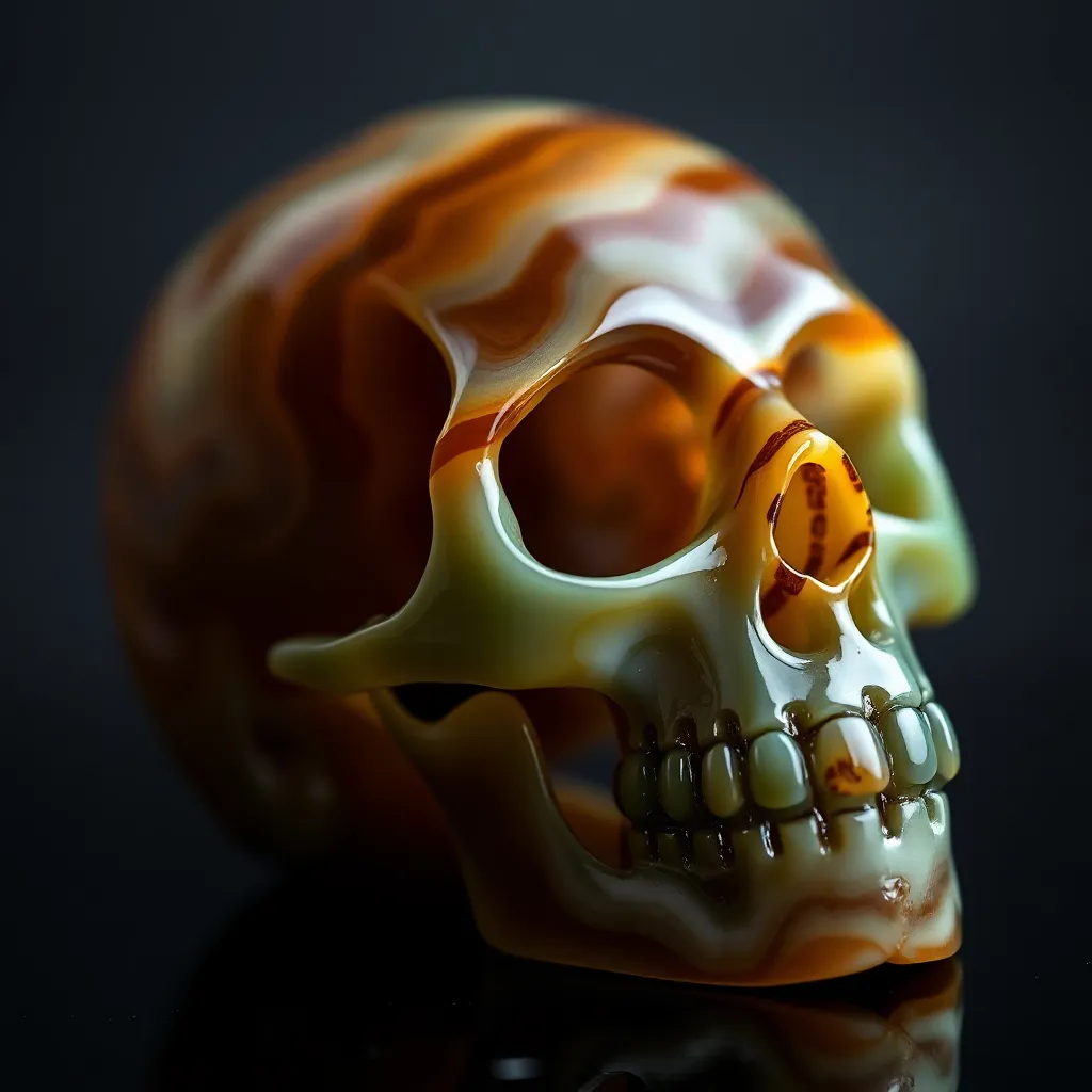 Discovering the Allure of Moss Agate Skulls